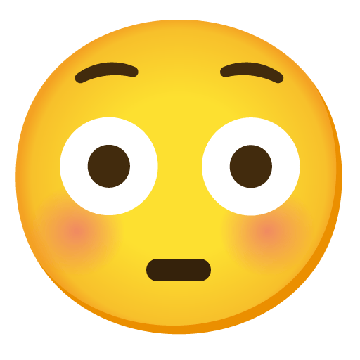 😳 Flushed Face Emoji Meaning - From Girl & Guy - Emojisprout