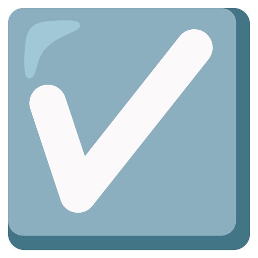 ☑ Check Box With Check Emoji Meaning - From Girl & Guy - Emojisprout