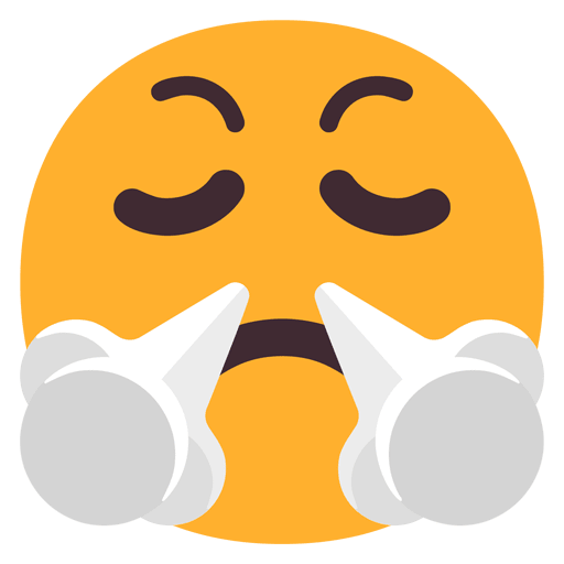 😤 Face With Steam From Nose Emoji Meaning - From Girl & Guy - Emojisprout